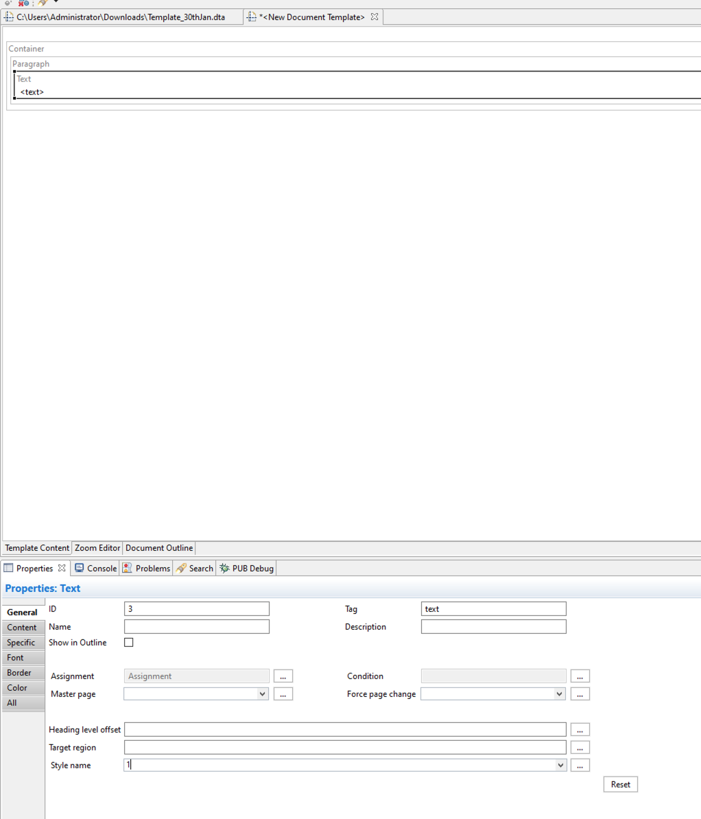 How to set different font style for heading styles in IBM RPE - Jazz Forum