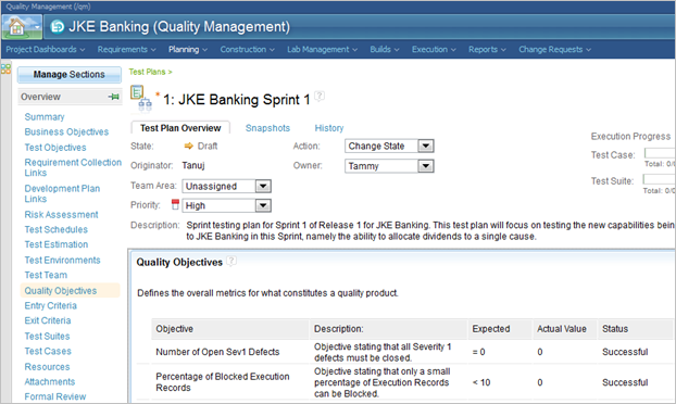 Comprehensive Test Plans – Rational Quality Manager - Library: Articles ...