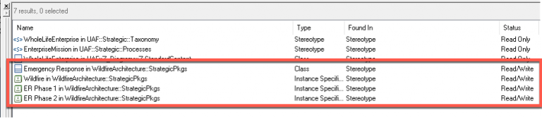 Working with the new UAF 1.2 profile for Rhapsody Engineering Systems ...